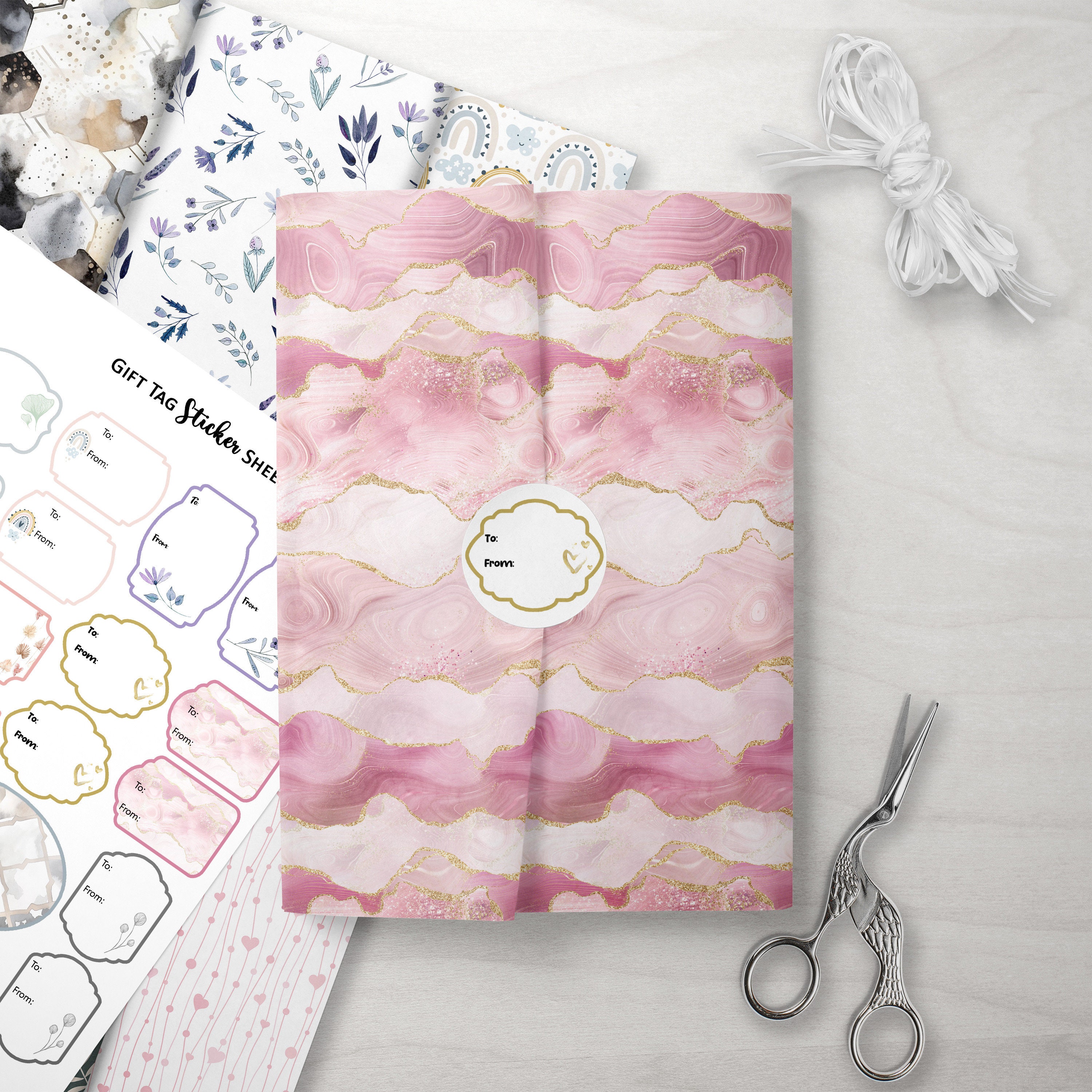 The Gift Wrapping Paper Book - Etsy