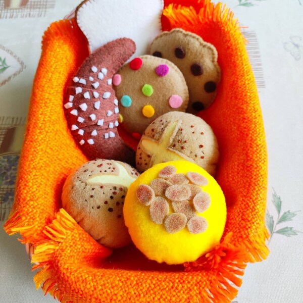 Felt Bread Play Food - Etsy