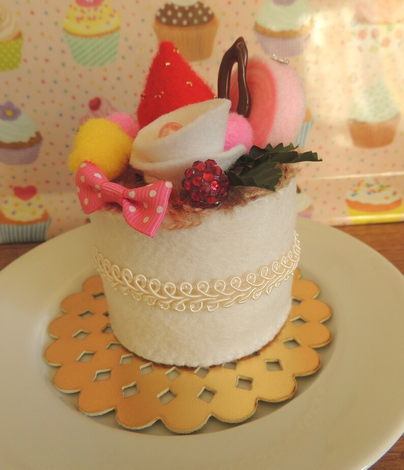 Felt Food Decorative Felt Cake Table Kitchen Party Decor - Etsy