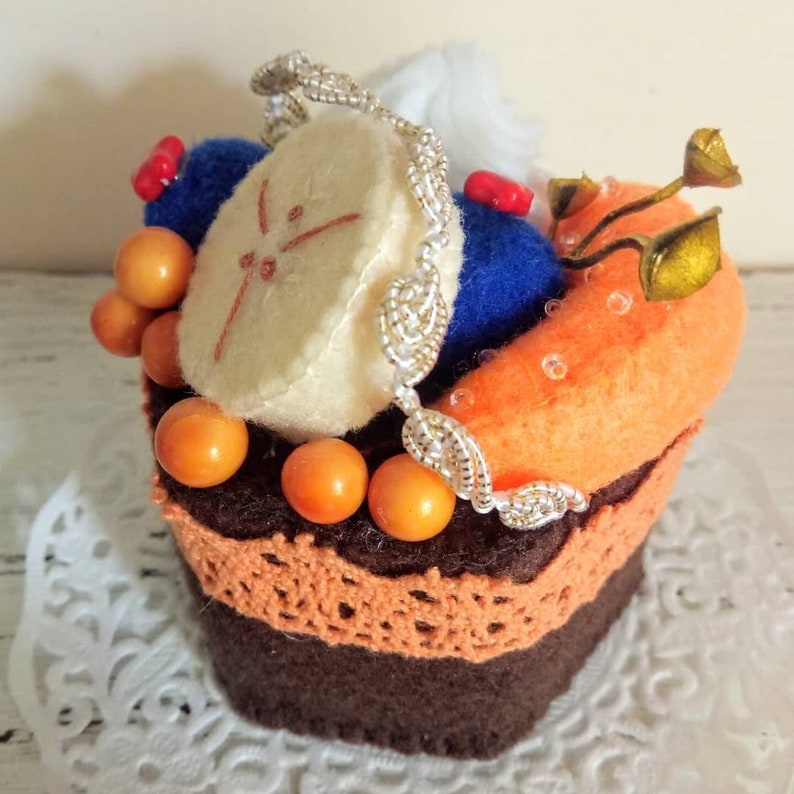 Decorative Cake Felt Food Birthday Party Ready Gift | Etsy