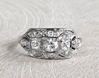 Jabel Diamond Ring - Etsy