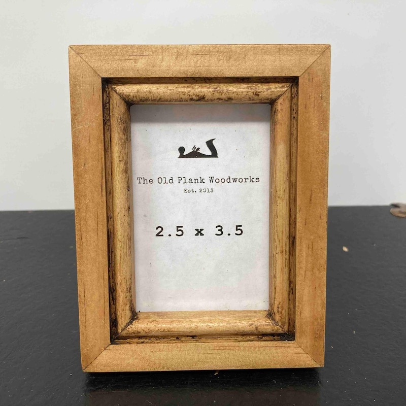 5.5 X 3.5 Wood Frame - Etsy