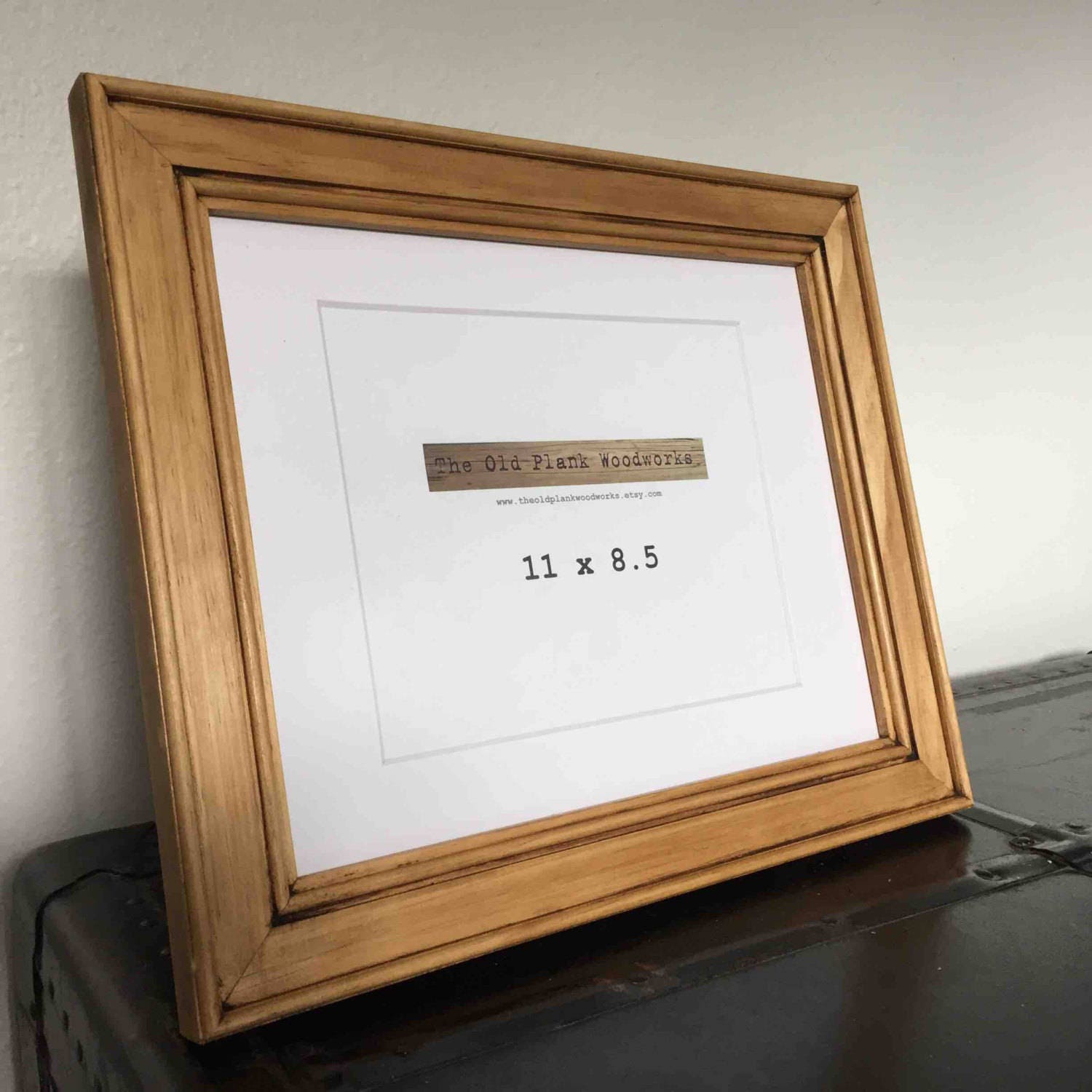 Clear Pine Diploma Frame With Mat: Handmade Certificate Holder - Etsy