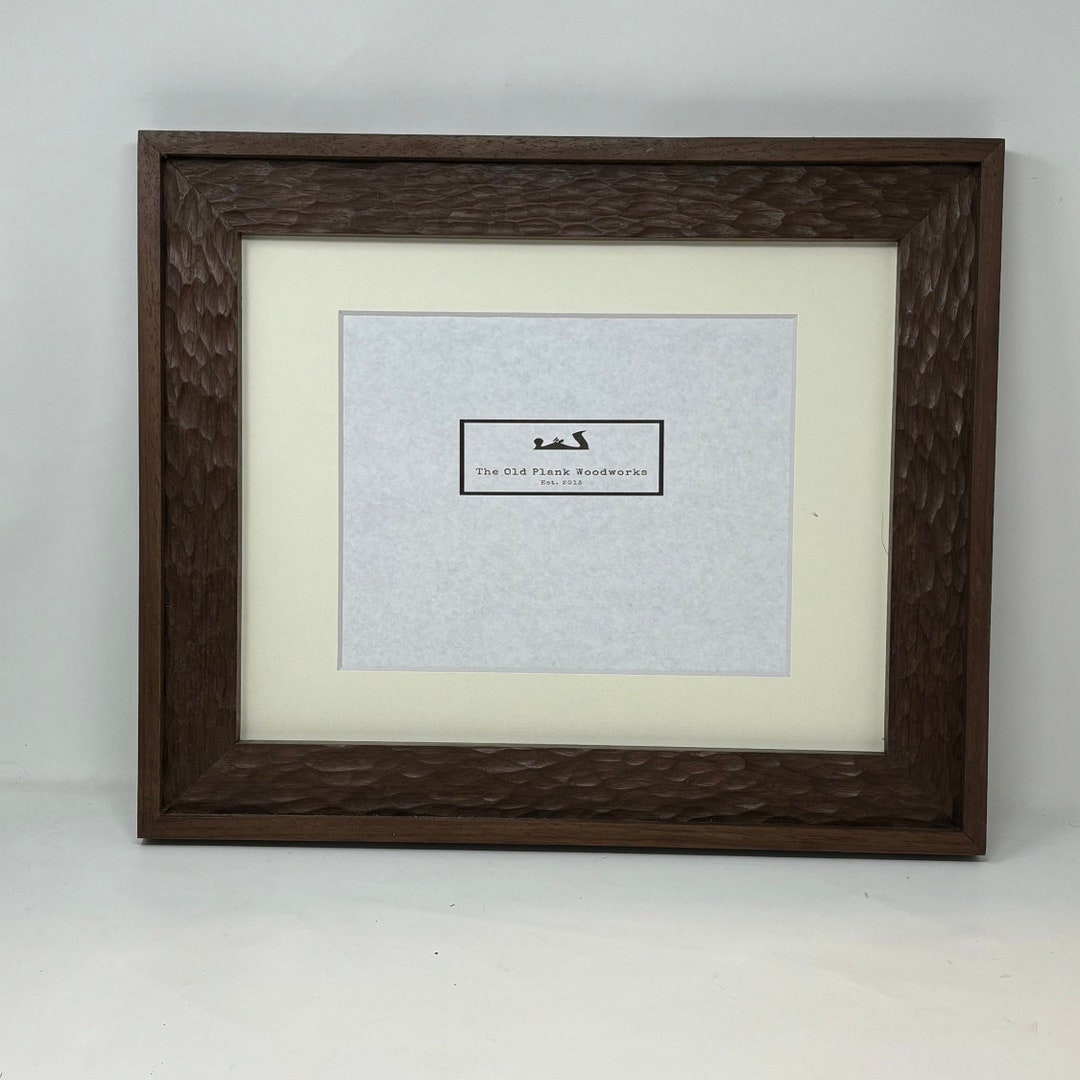 Carved Peruvian Walnut Diploma Frame Comes With Mat Opening 9.5 X 7.5 ...