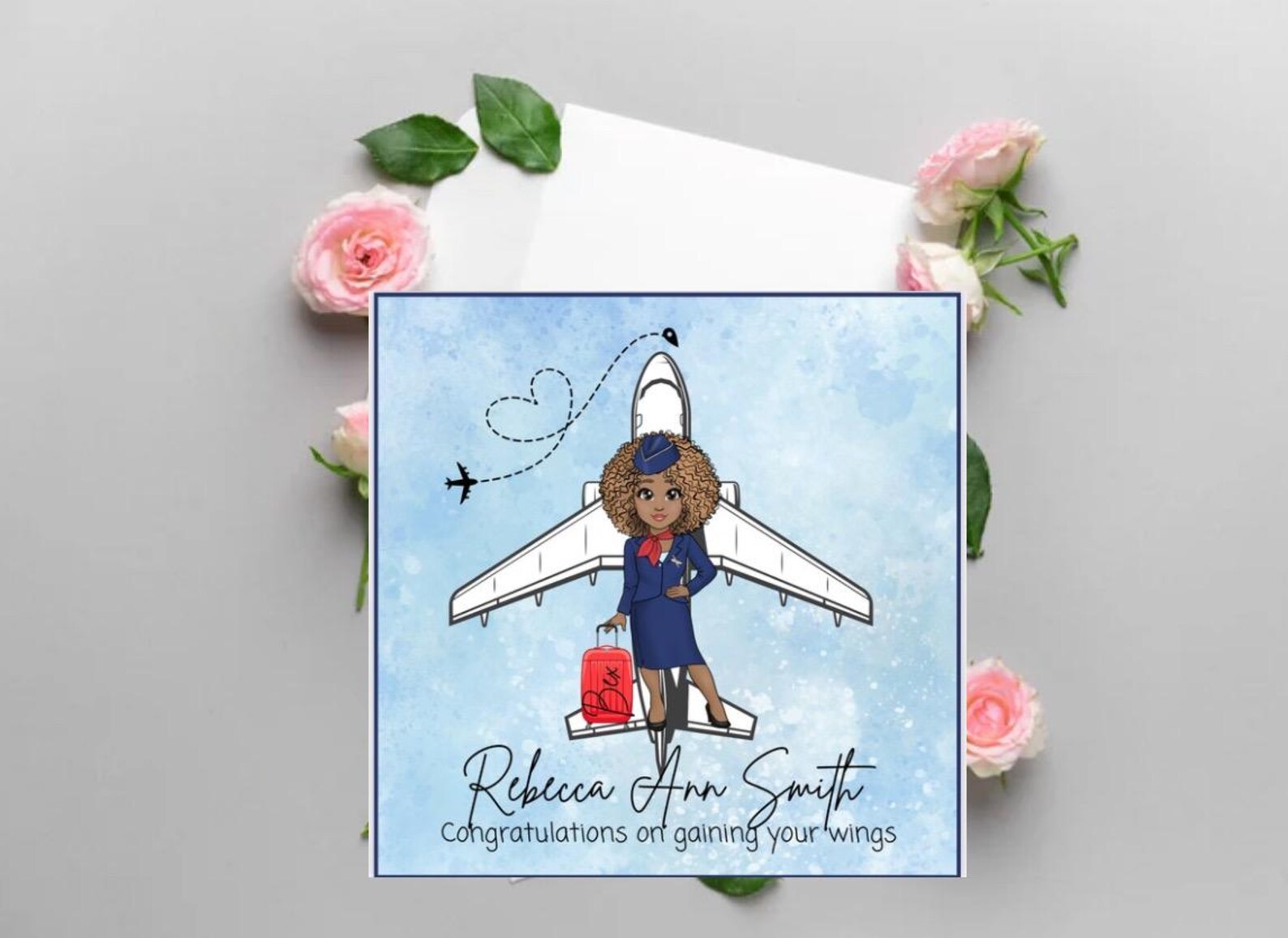 Cabin Crew Congratulations Card - Wings - British Airways - Etsy
