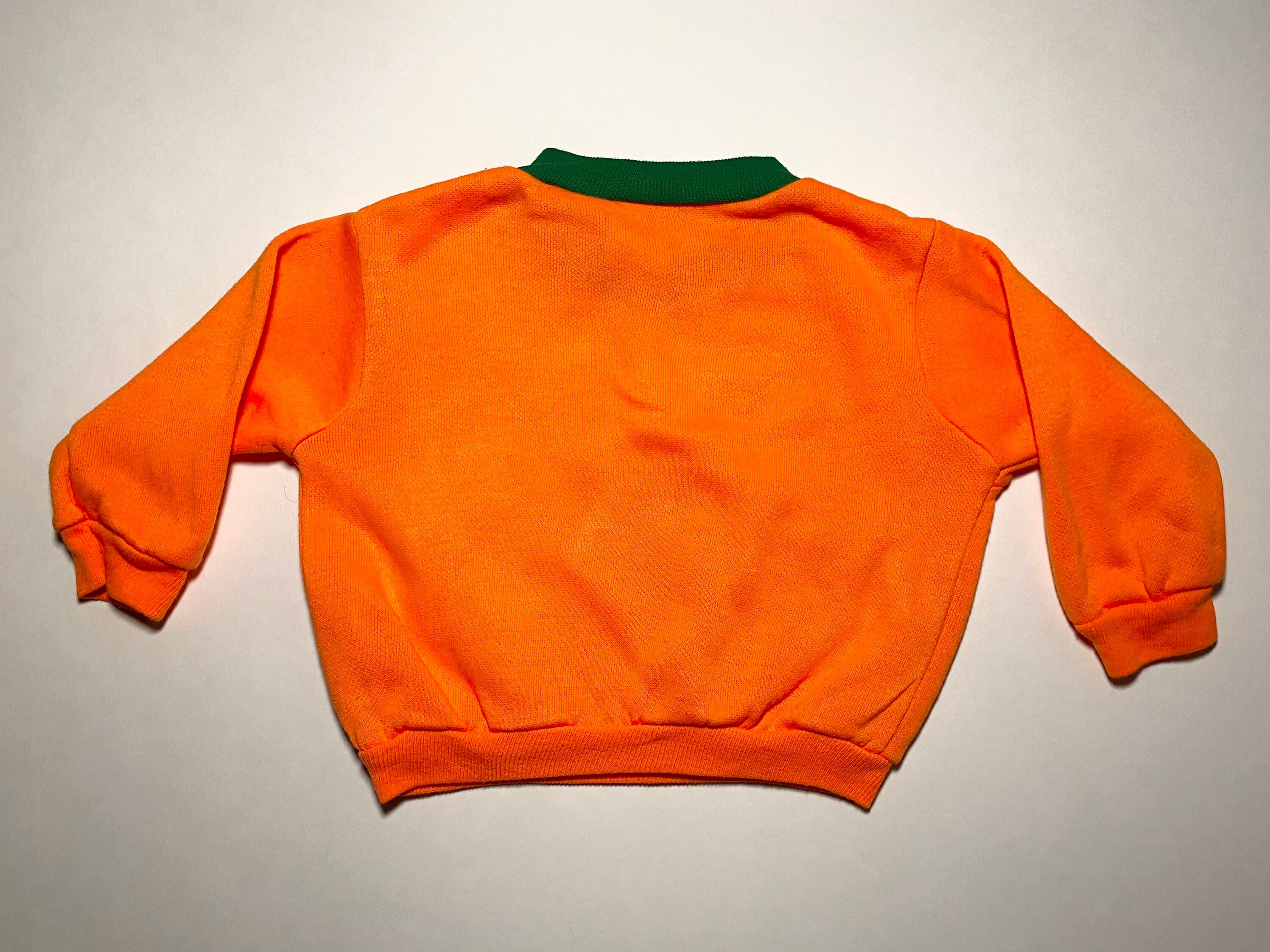 80s Jog Togs Children's Pumpkin Jack-o-lantern Glow in the Dark ...