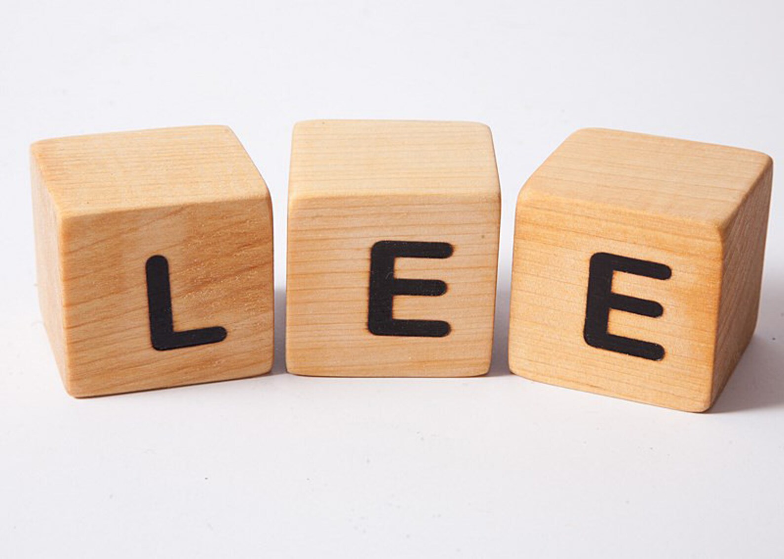 Personalized Wood Name Blocks - Alphabet Building Blocks, Eco Friendly ...