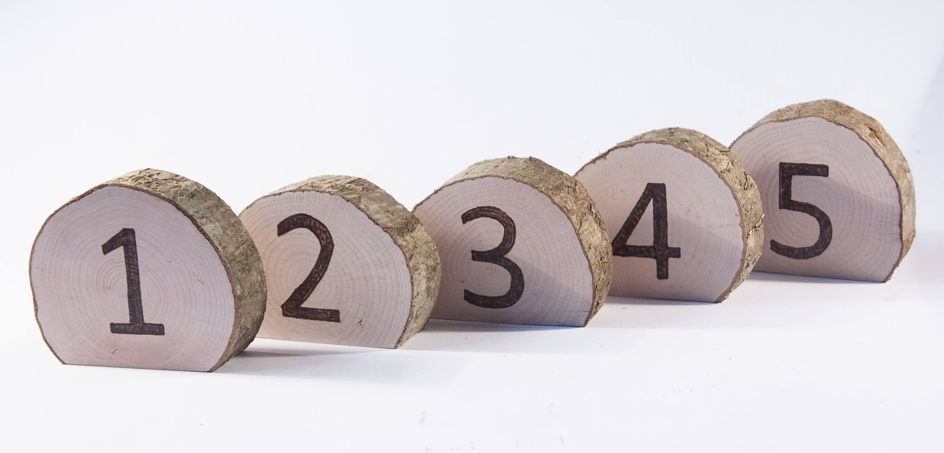 20 rustic wedding table number holders wooden table number | Etsy