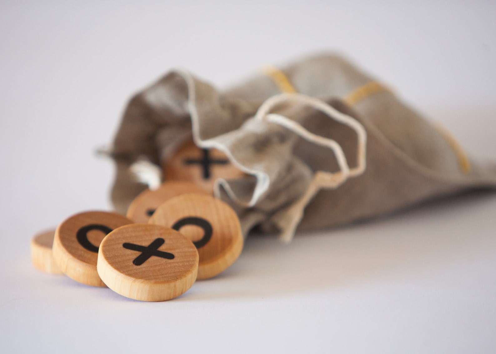 Tic Tac Toe Game Table Game Wooden Game for Children Travel - Etsy