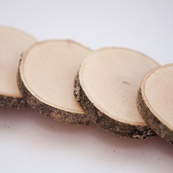 Rustic Wood Discs - Etsy