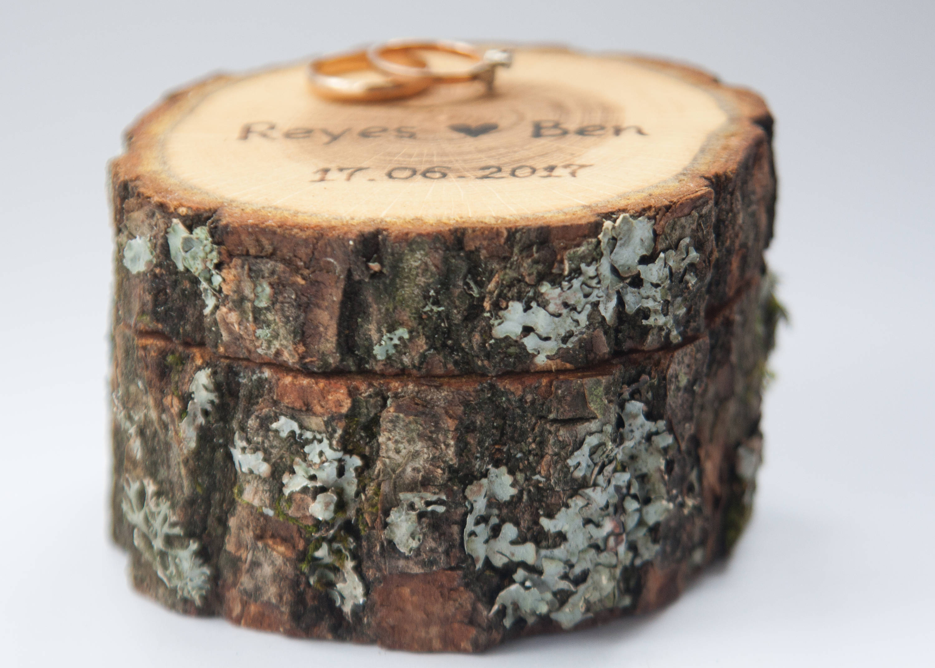 Personalized Rustic Ring Box Ring Holder Ring Bearer Pillow | Etsy