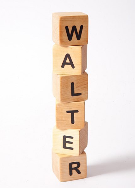 Personalized Wood Name Blocks - Alphabet Building Blocks, Eco Friendly ...