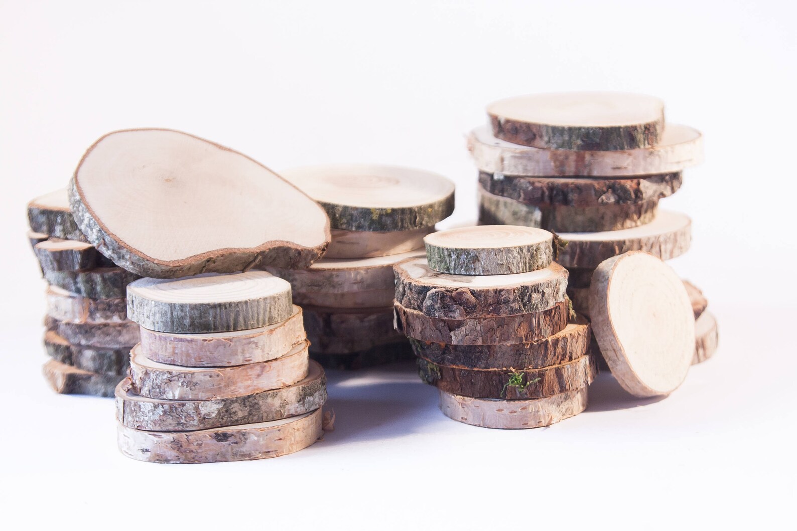 SALE 30 Wood Slices Rustic Wood Slices for DIY Weddings - Etsy