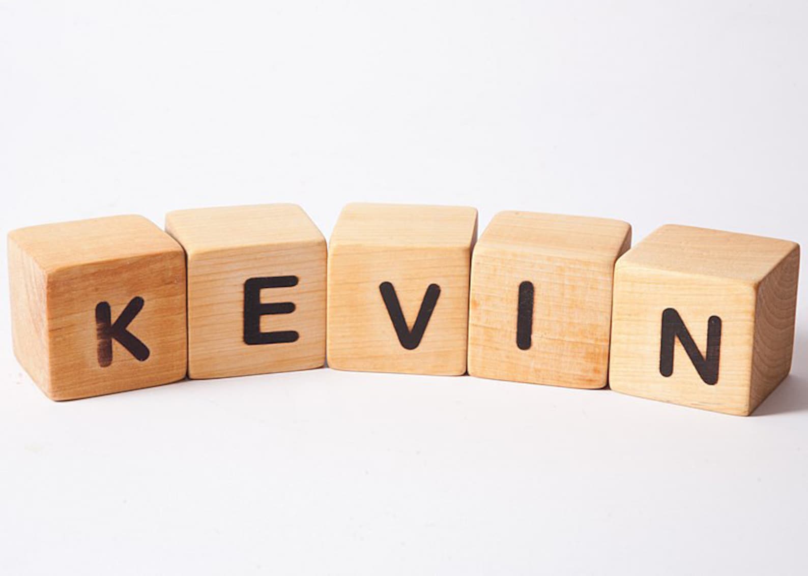 Personalized Wood Name Blocks - Alphabet Building Blocks, Eco Friendly ...