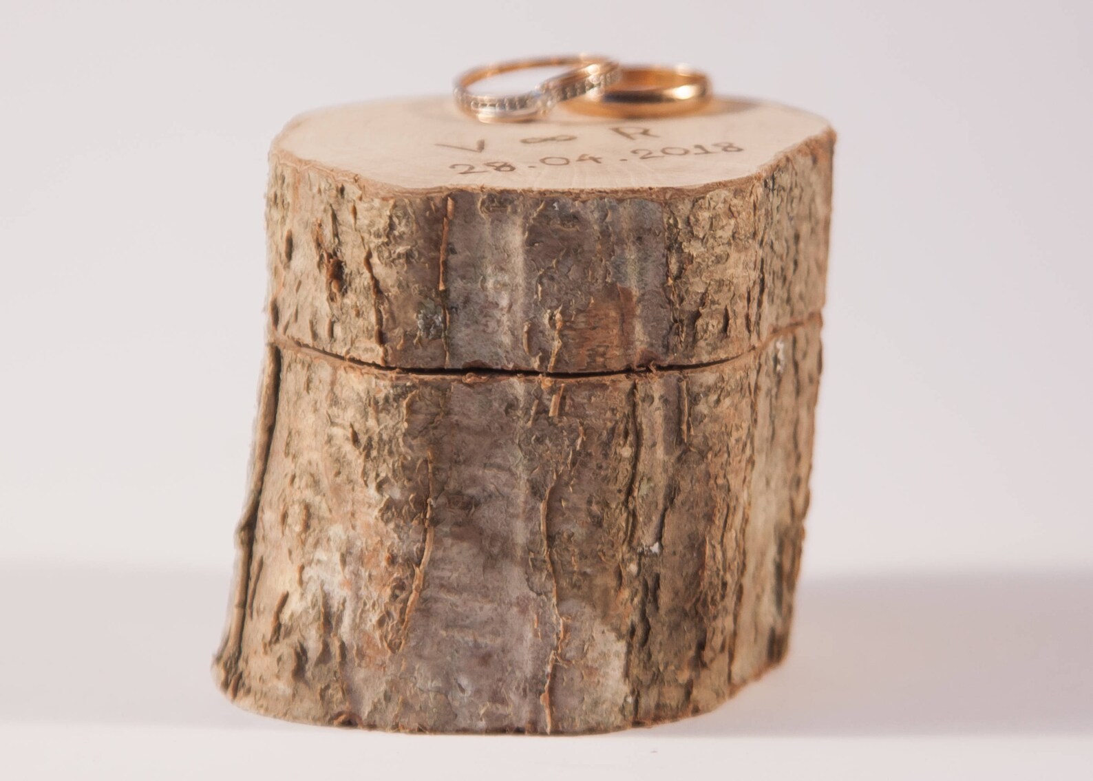 SALE Personalized Wooden Ring Box Jewelry Box Rustic | Etsy