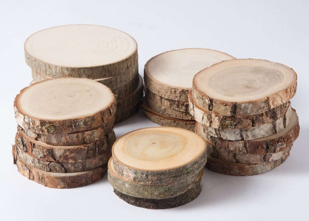 SALE 30 Small Wood Slices Rustic Wood Slices for DIY - Etsy