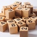 Wooden Blocks With Letters and Numbers, Wooden Blocks Alphabet ...