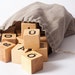 German Alphabet Blocks, Blocks With Letters, Wooden Building Blocks ...