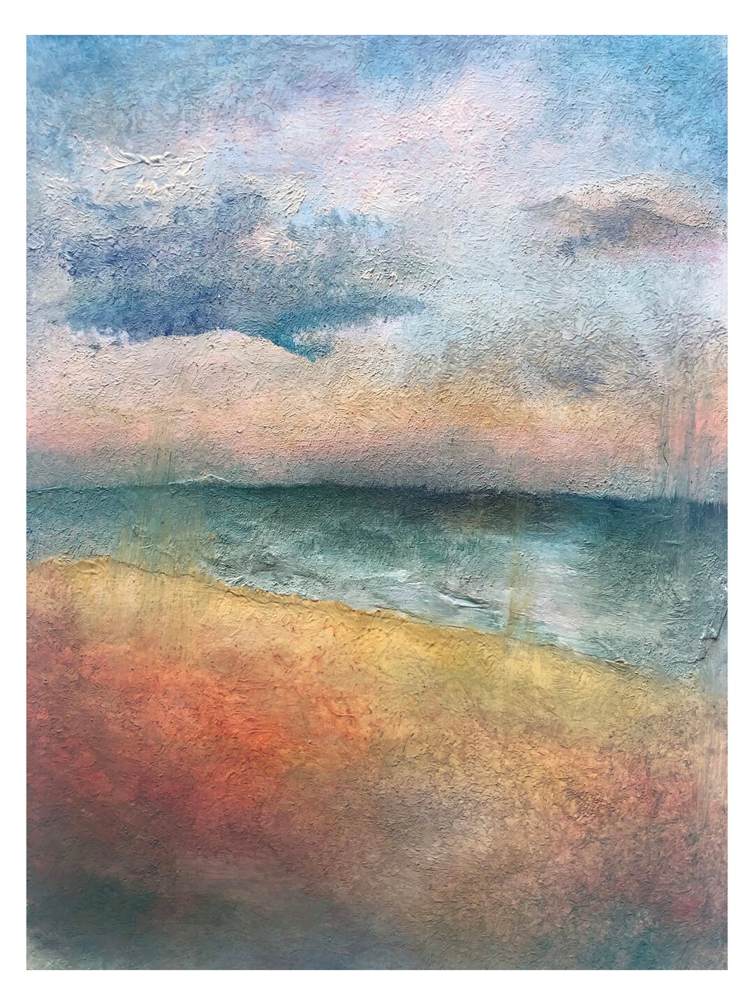 Seaside Wall Art British Seaside Artwork Calming Nature Prints Original ...