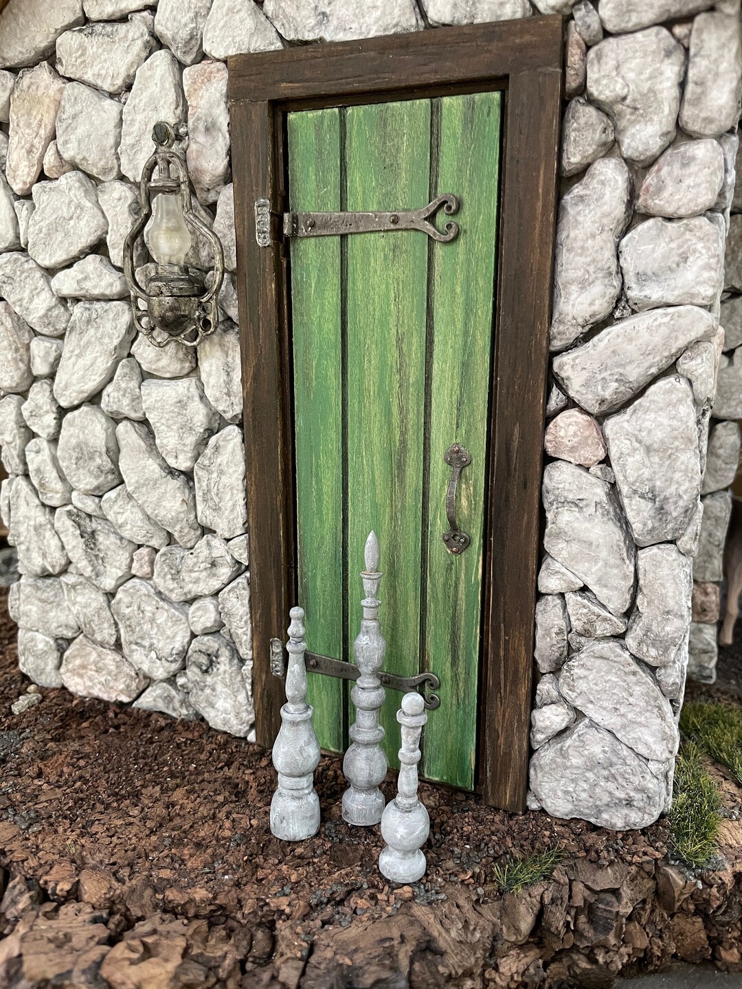 Finial Spires Architectural Objects Garden Ornament, 1:12 Scale ...