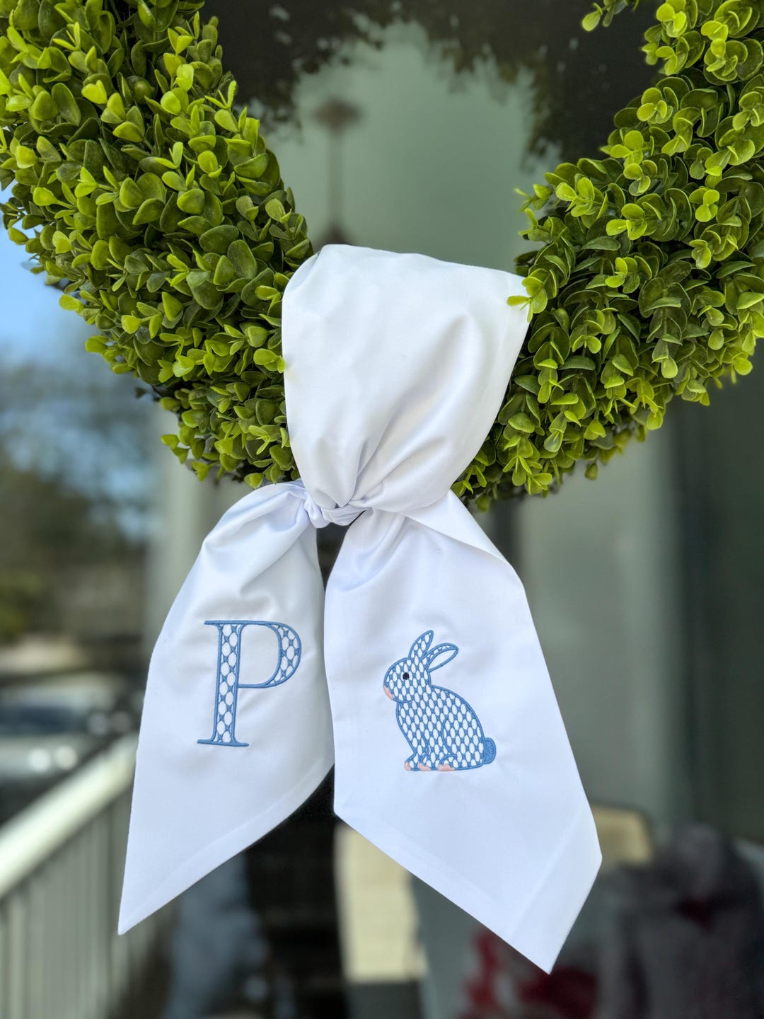 Embroidered Teacher Wreath Sash - Etsy