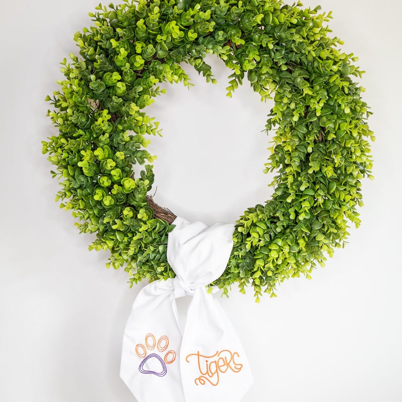 Tiger Wreath - Etsy