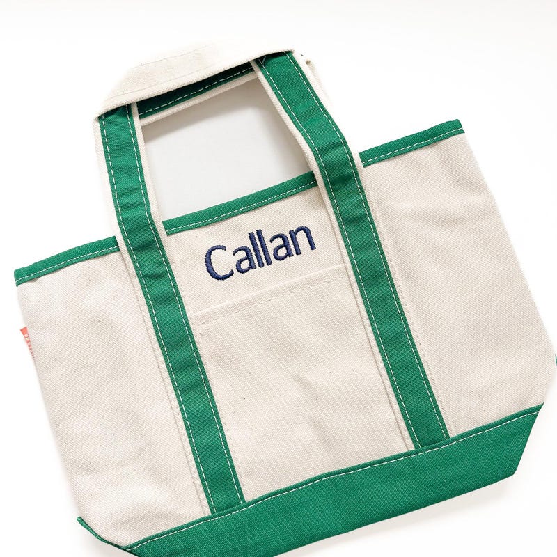 Ll Bean Tote Personalized - Etsy