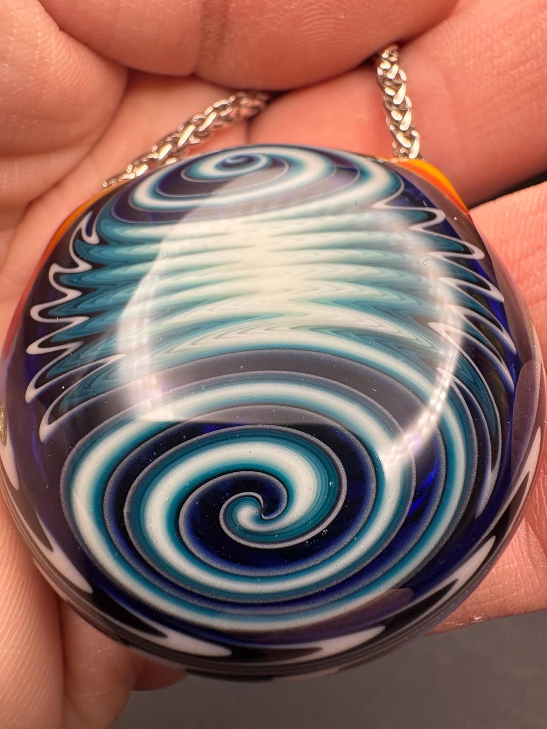 Plymouth Flameworks Wig Wag Pendant 2026 - Etsy