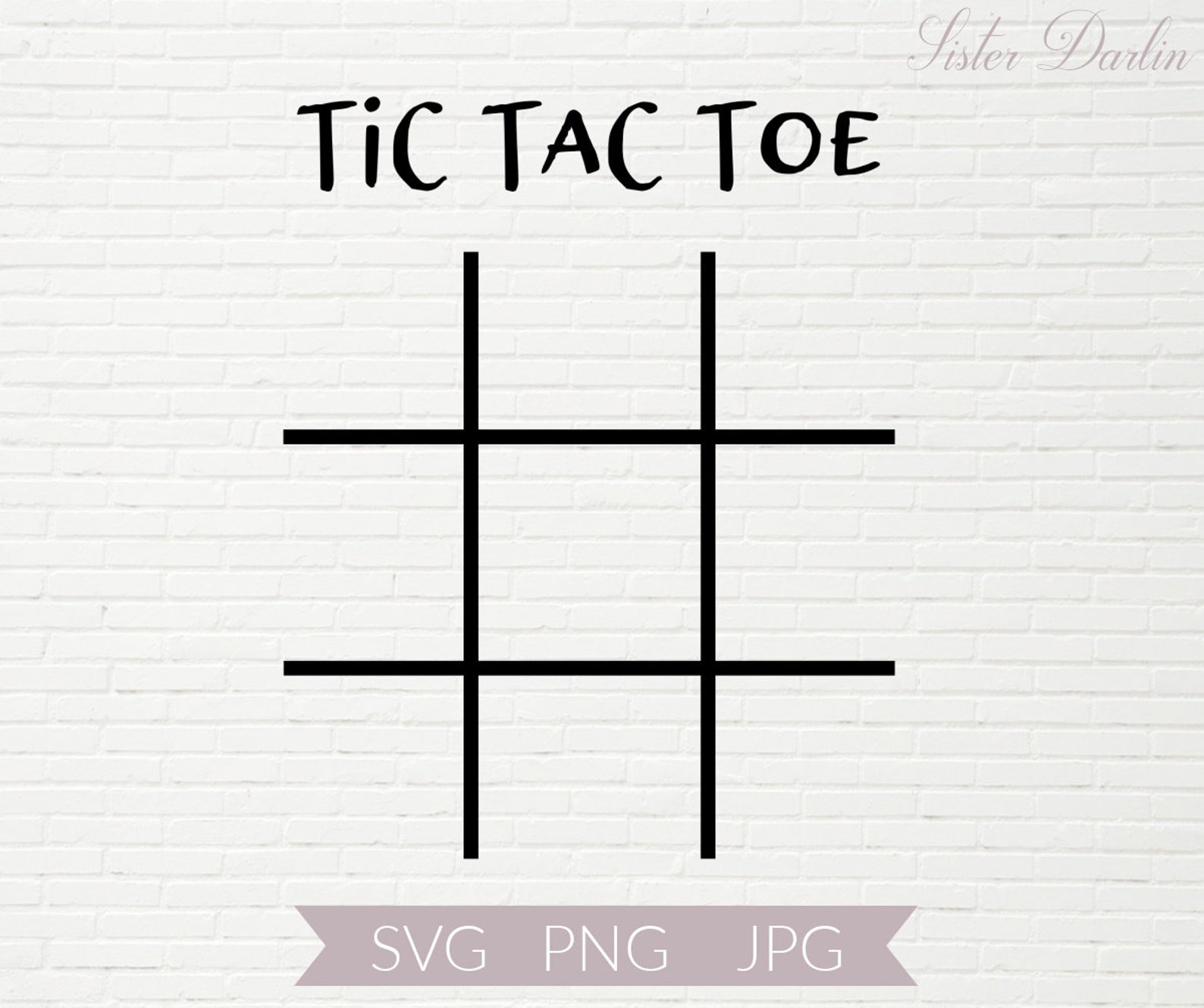 Tic Tac Toe SVG | X's and O's SVG | Tic Tac Toe Bag | Tic Tac Toe Grid ...