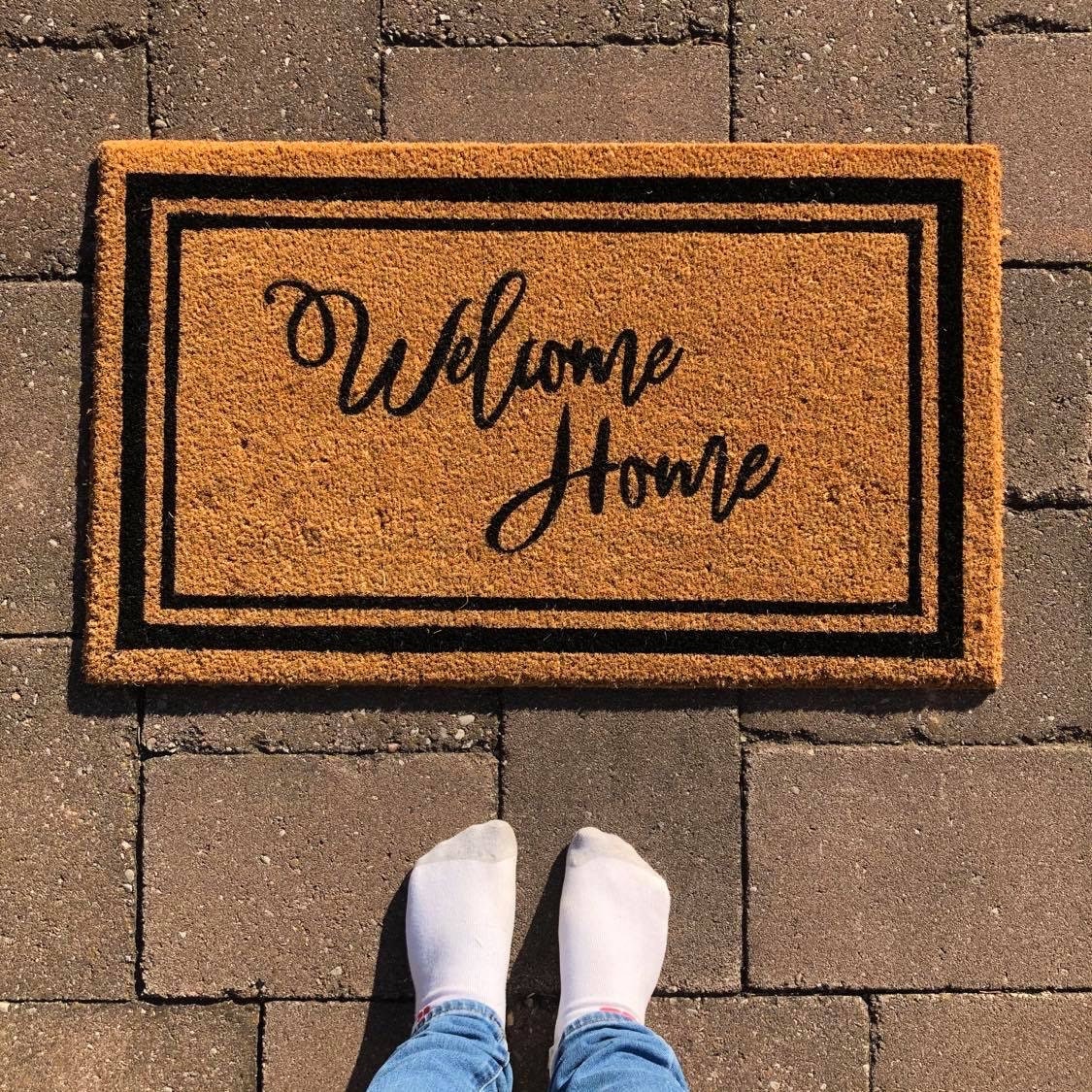 Welcome Mat SVG Doormat Svgs Welcome Home Svg Welcome - Etsy