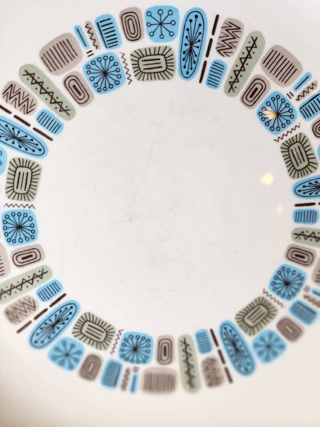 Canonsburg Temporama Dinner Plate (1) - Etsy