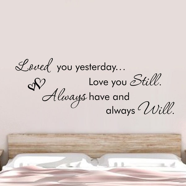 Loved You Yesterday Etsy