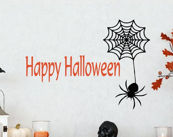 Fall Porch Decor Boo Door Stickers Halloween Door Decal - Etsy