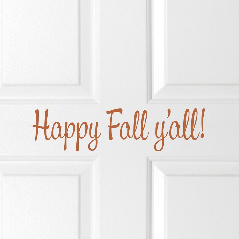 Happy Fall Yall - Etsy