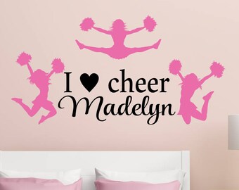 Softball Wall Decal for Girls Room B33 Teen Girl Bedroom Teen | Etsy