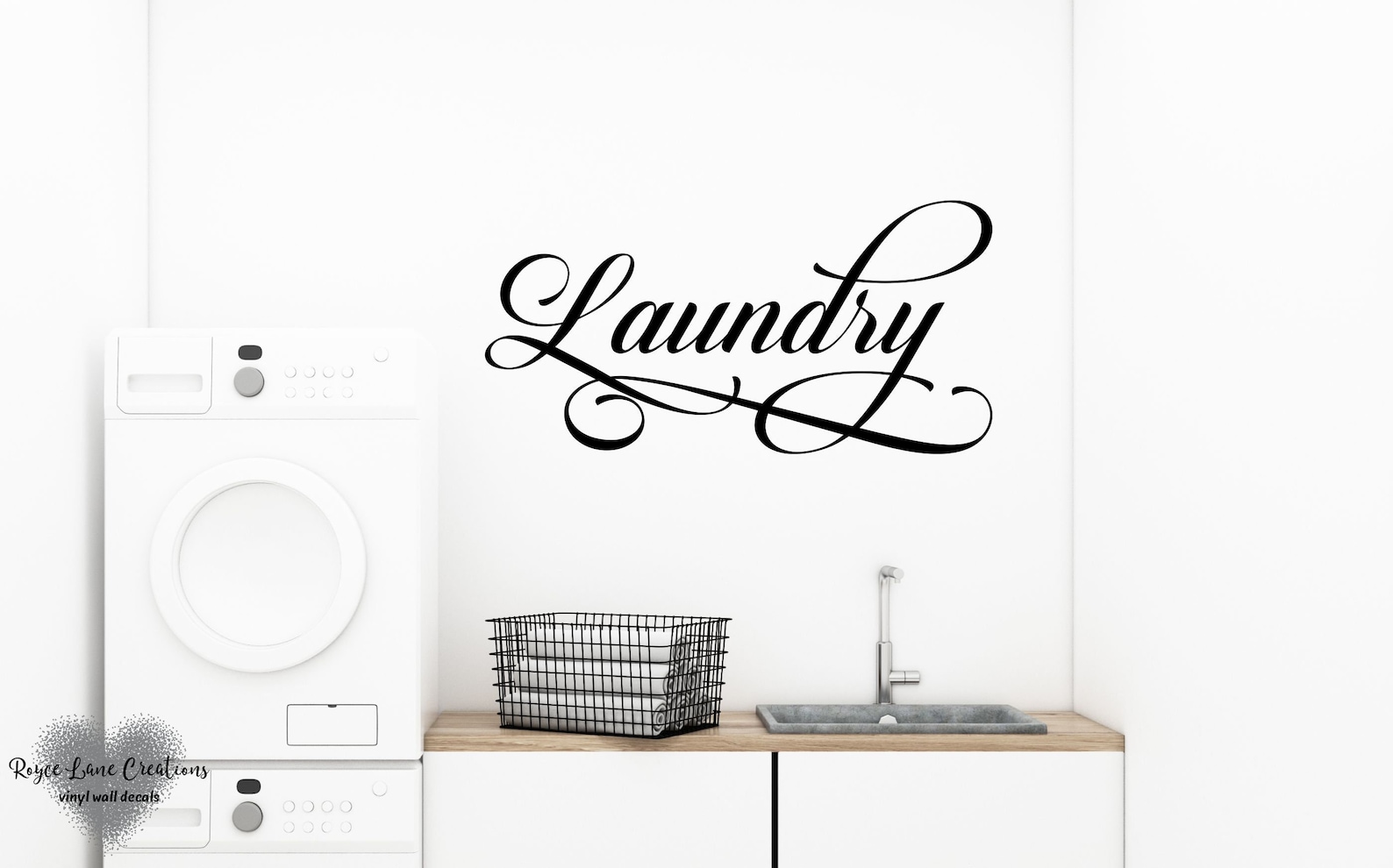 Laundry Room Decal, Laundry Door Decal, Laundry Room Decor, Laundry ...
