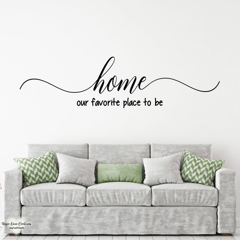 Home Wall Decals - Etsy