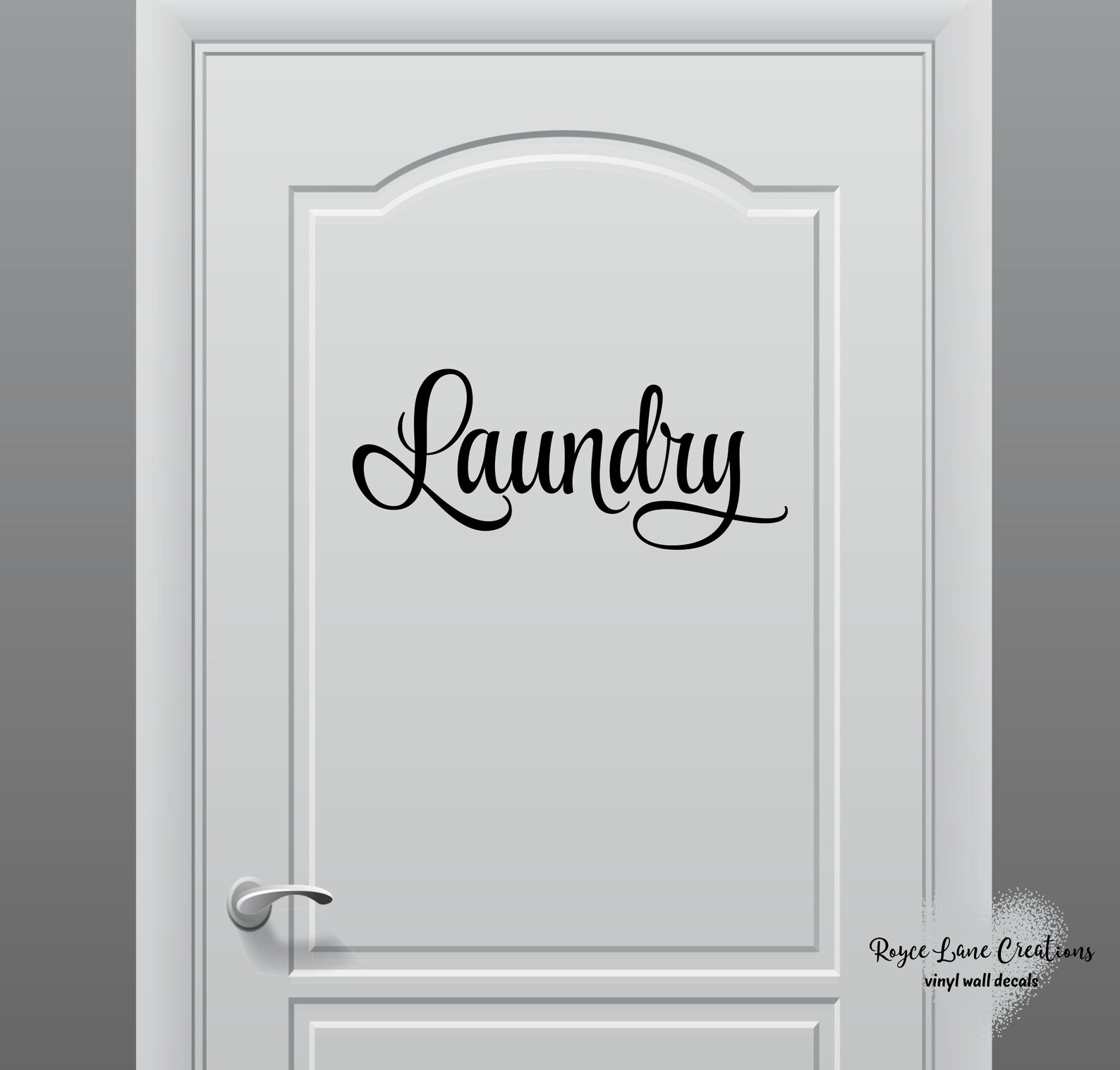 Laundry Door Decal or Wall Decal 1 Laundry Sign The Laundry | Etsy