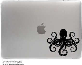 Octopus Tentacles MacBook Decal Octopus Laptop Decal Laptop Sticker - Etsy