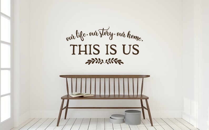 This is Us Decal Our Life Our Story Our Home Decal This is - Etsy