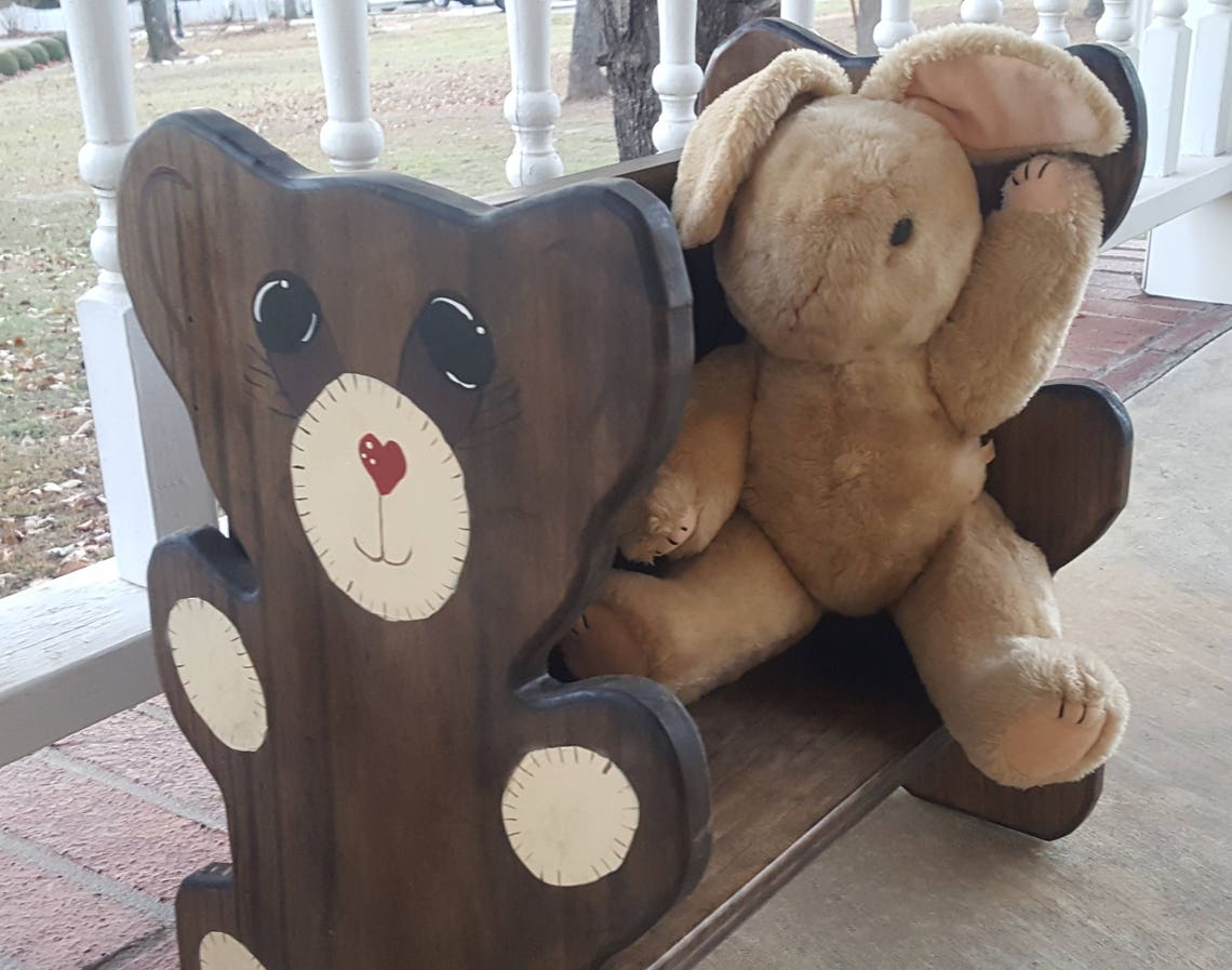 Wooden Child Bench Doll Bench - Etsy