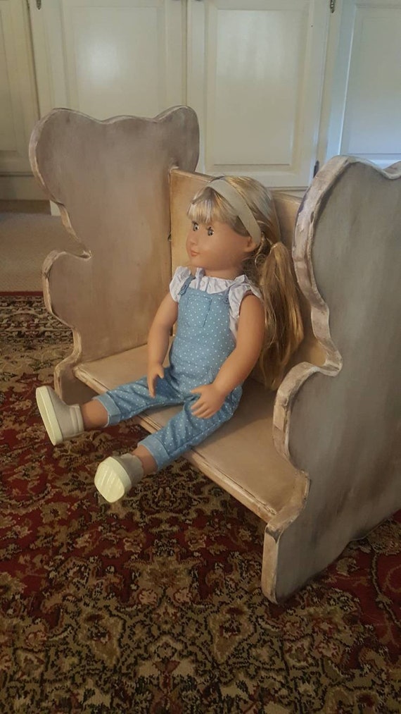 Wooden Child Bench Doll Bench | Etsy