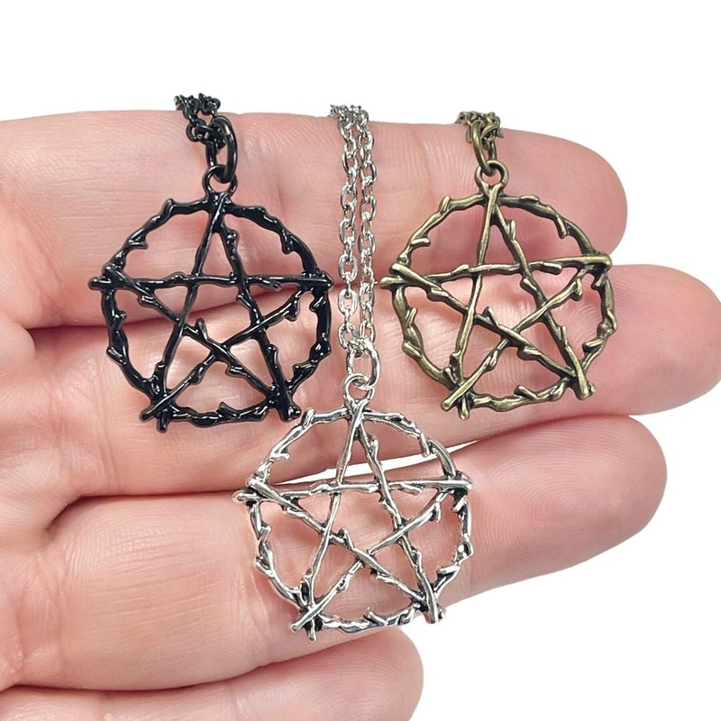 Pentacle Necklace - Etsy