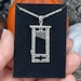 Silver Guillotine Pendant Necklace Executioner Necklace Guillotine ...
