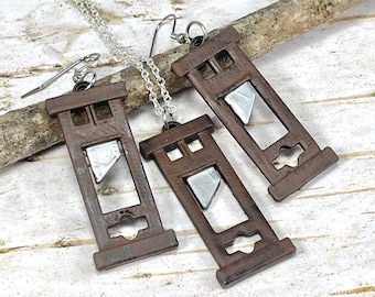 Guillotine Charm - Etsy