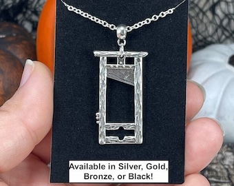 Guillotine Necklace - Etsy