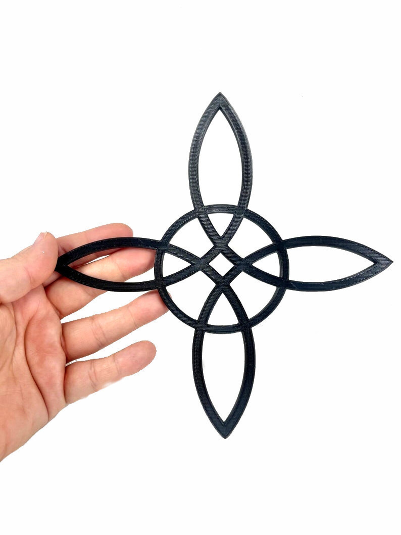 Witches Knot Wall Decor Black Raw 3D Printed Witches Knot | Etsy