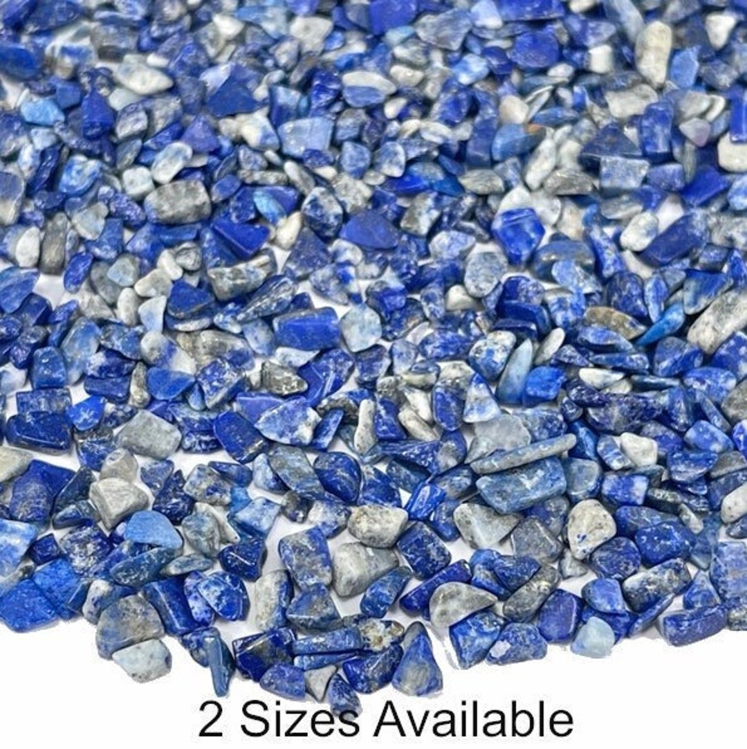 Lapis Lazuli Chips; 50 Grams or 100 Grams, Lapis Lazuli Gemstone Chip ...
