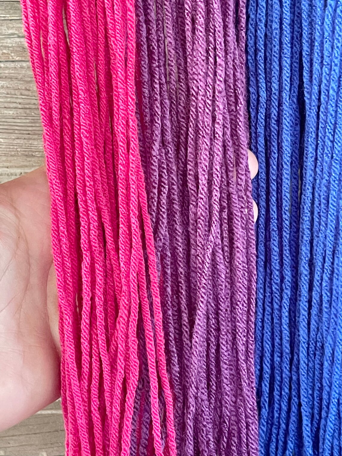 Bisexual Pride Flag Wall Décor LGBTQ Pride Yarn Macramé Hoop - Etsy