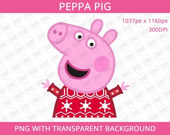 Peppa Pig Jumper - Etsy